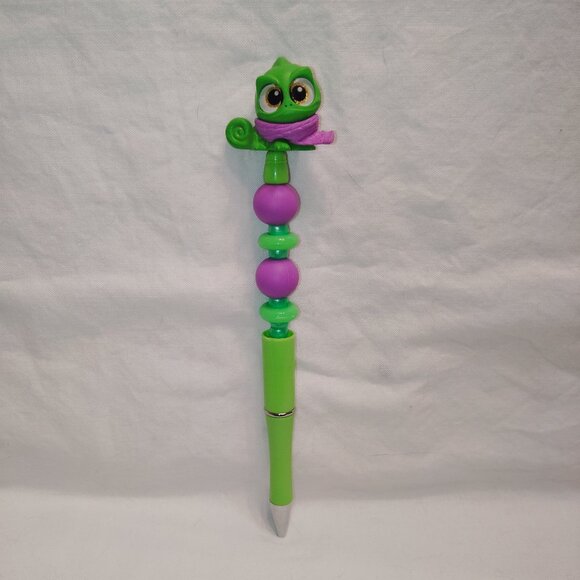 Handmade | Office | Disney Doorable Winter Pascal Handmade Beaded Pen ...